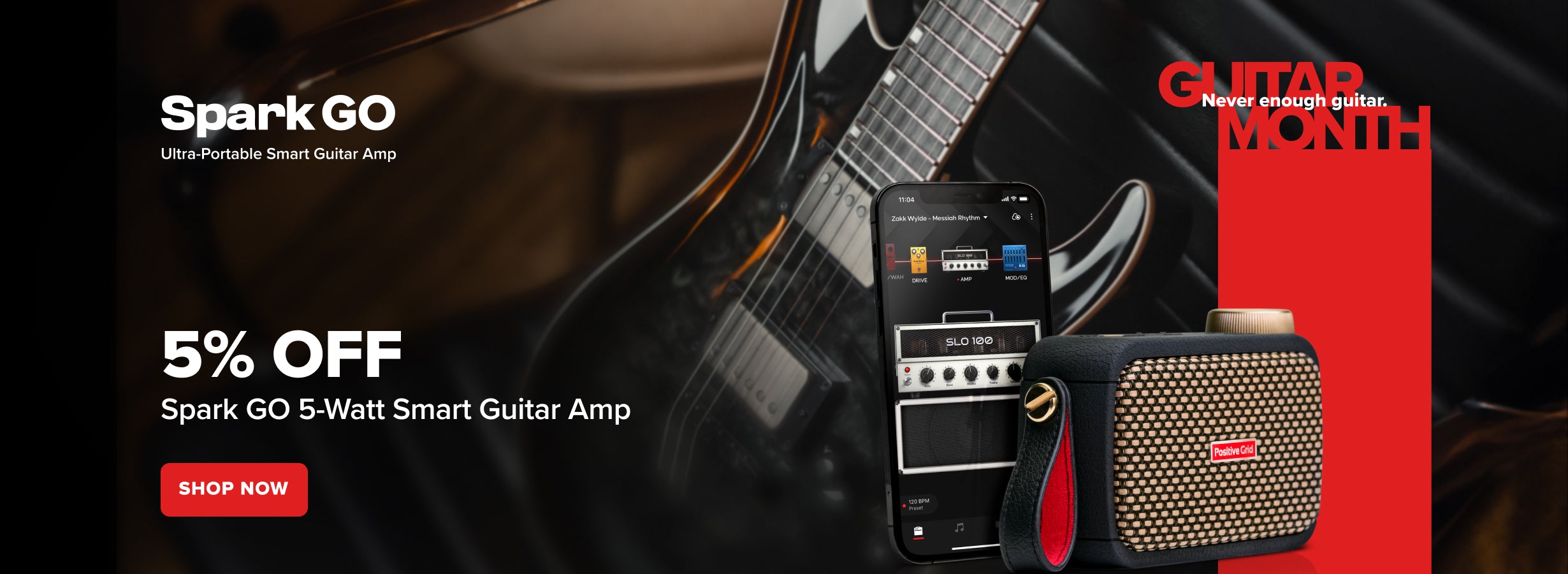 Spark MINI | Portable Smart Guitar Amp & Bluetooth Speaker – United ...