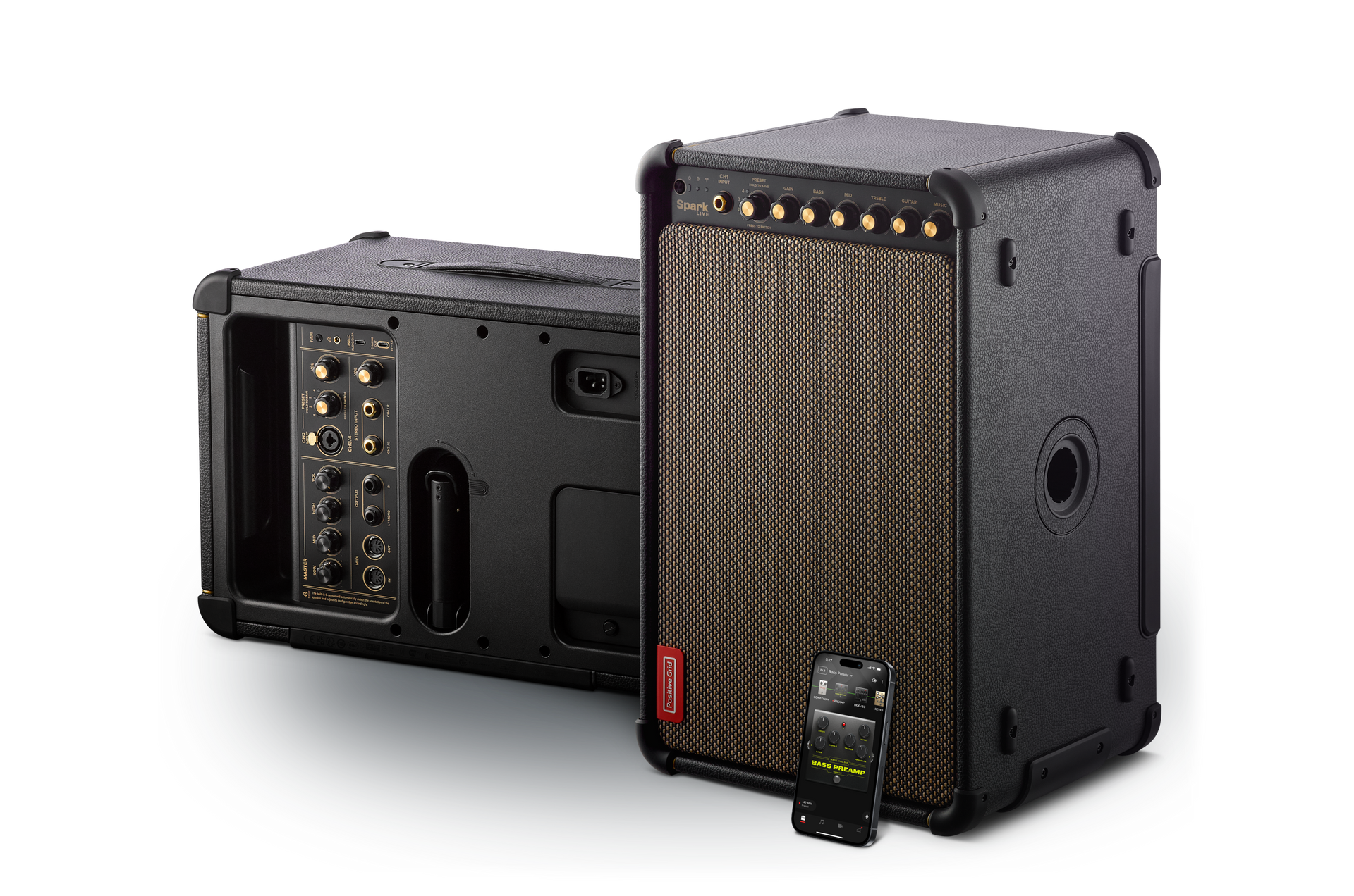 Spark LIVE | 4-Channel Smart Amp & PA System | Positive Grid – United ...