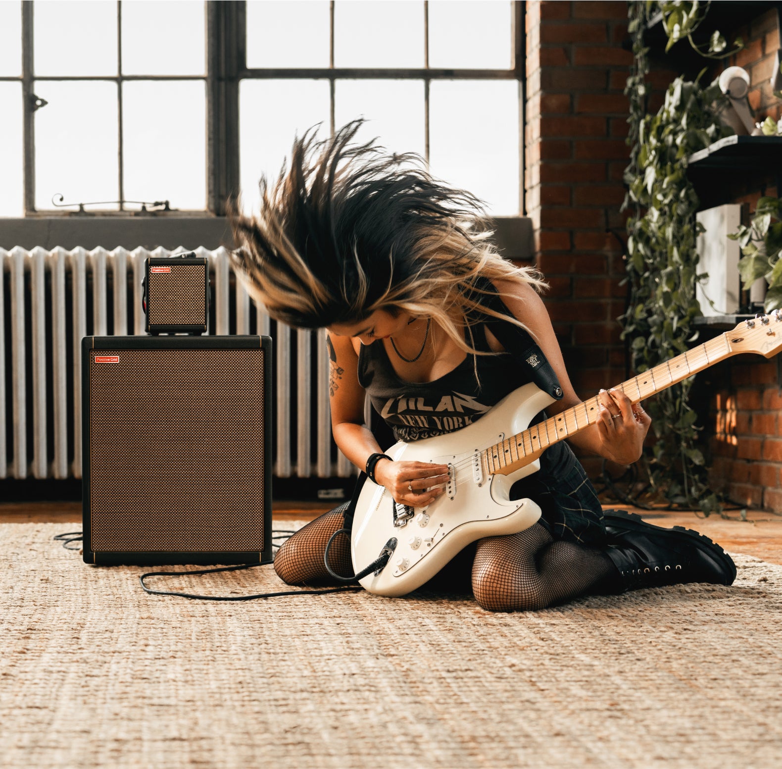 Spark CAB | 140-Watt Class D Powered FRFR Speaker Cabinet | Positive ...